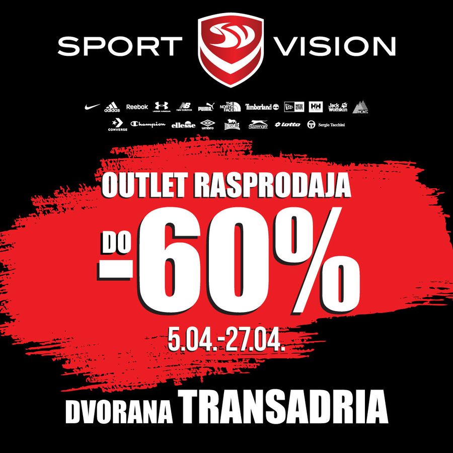 Sport Vision outlet rasprodaja u centru Rijeke do -60% – Fiuman.hr