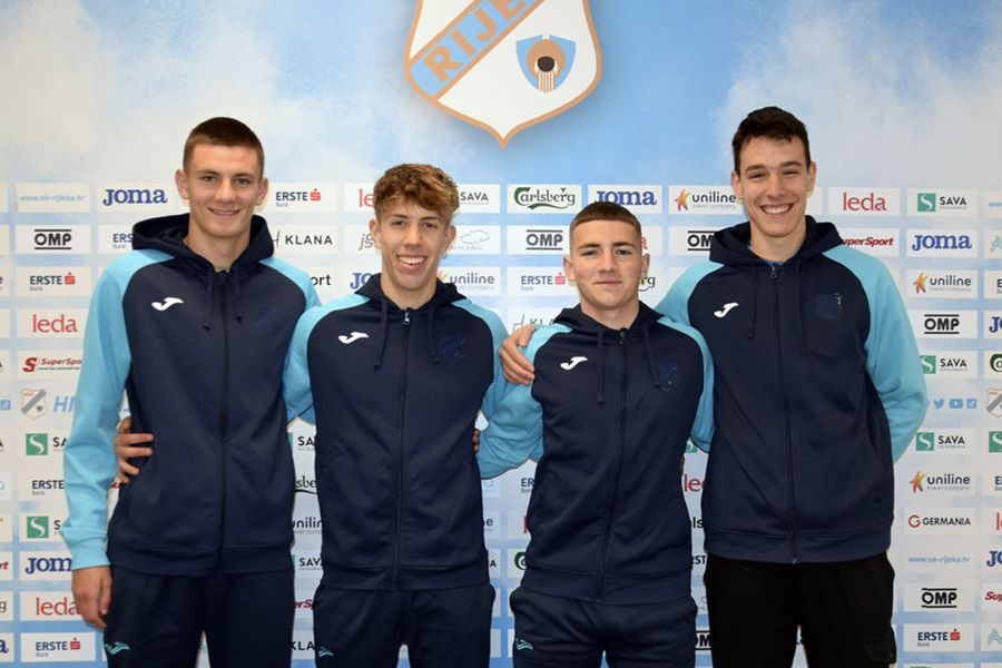 Boris, Roko, Jakov, Bruno i Niko: nove riječke nade potpisale ...