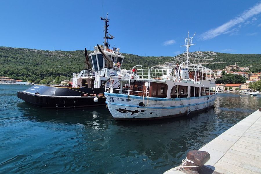 Brod “Vila Velebita II” pomorske škole Bakar nakon 52 godine otišao na ...