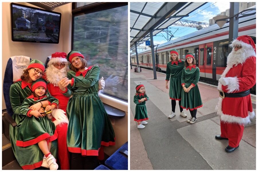Najveseliji vlak u godini vikendom ponovno vozi: Tin-express krenuo iz ...