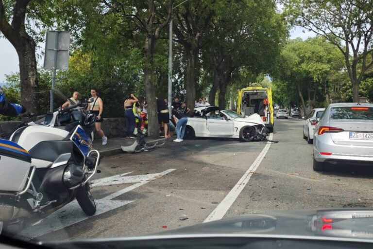Uhićen muškarac koji se u nedjelju slupao na Kantridi nakon obijesne ...