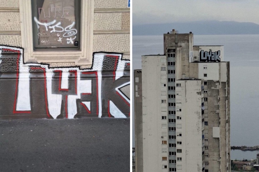Podnijeta kaznena prijava zbog grafita “Uyak” i “Nemar”, nastradala su ...